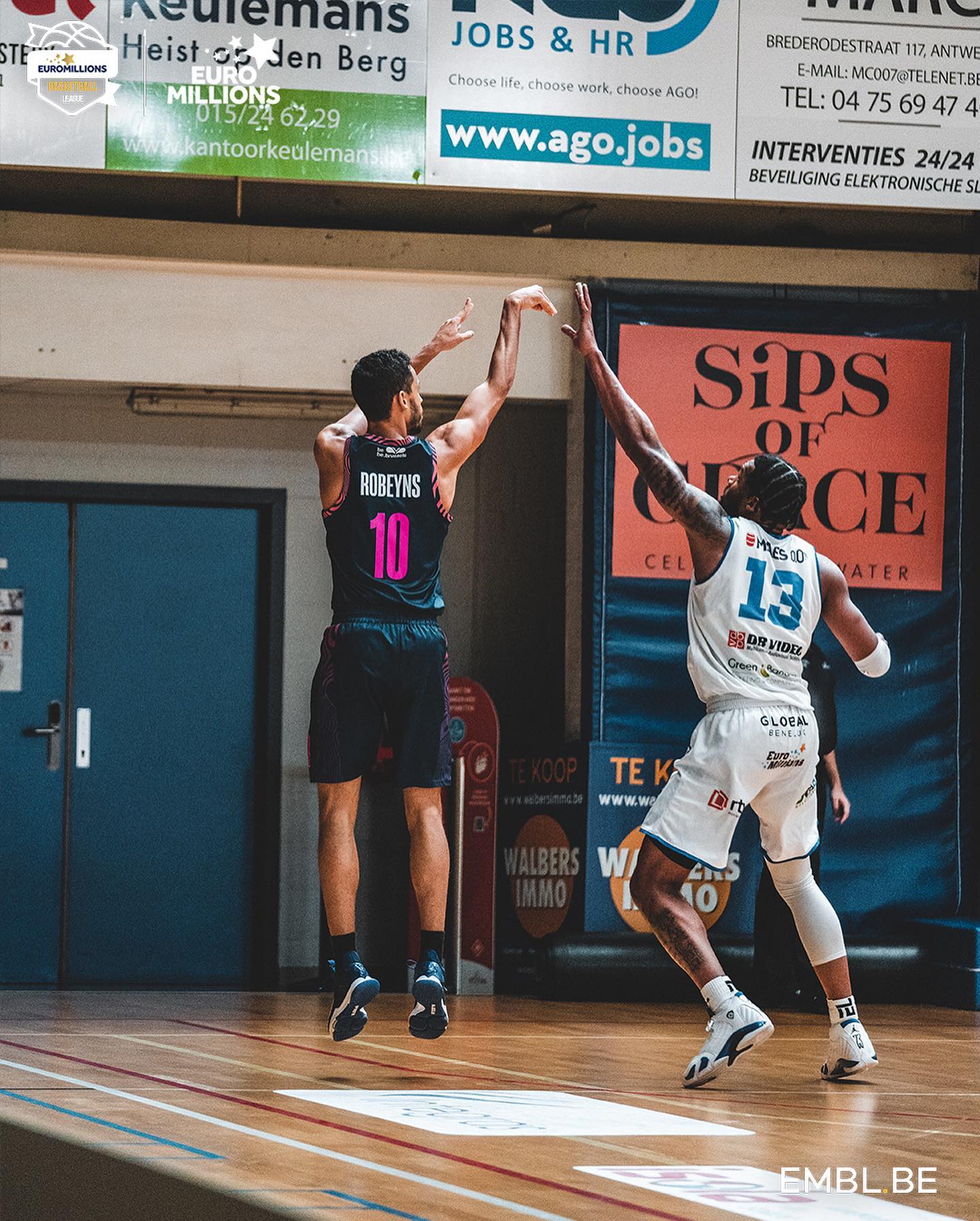 Le chef d'œuvre de William Robeyns — Liège&Basketball