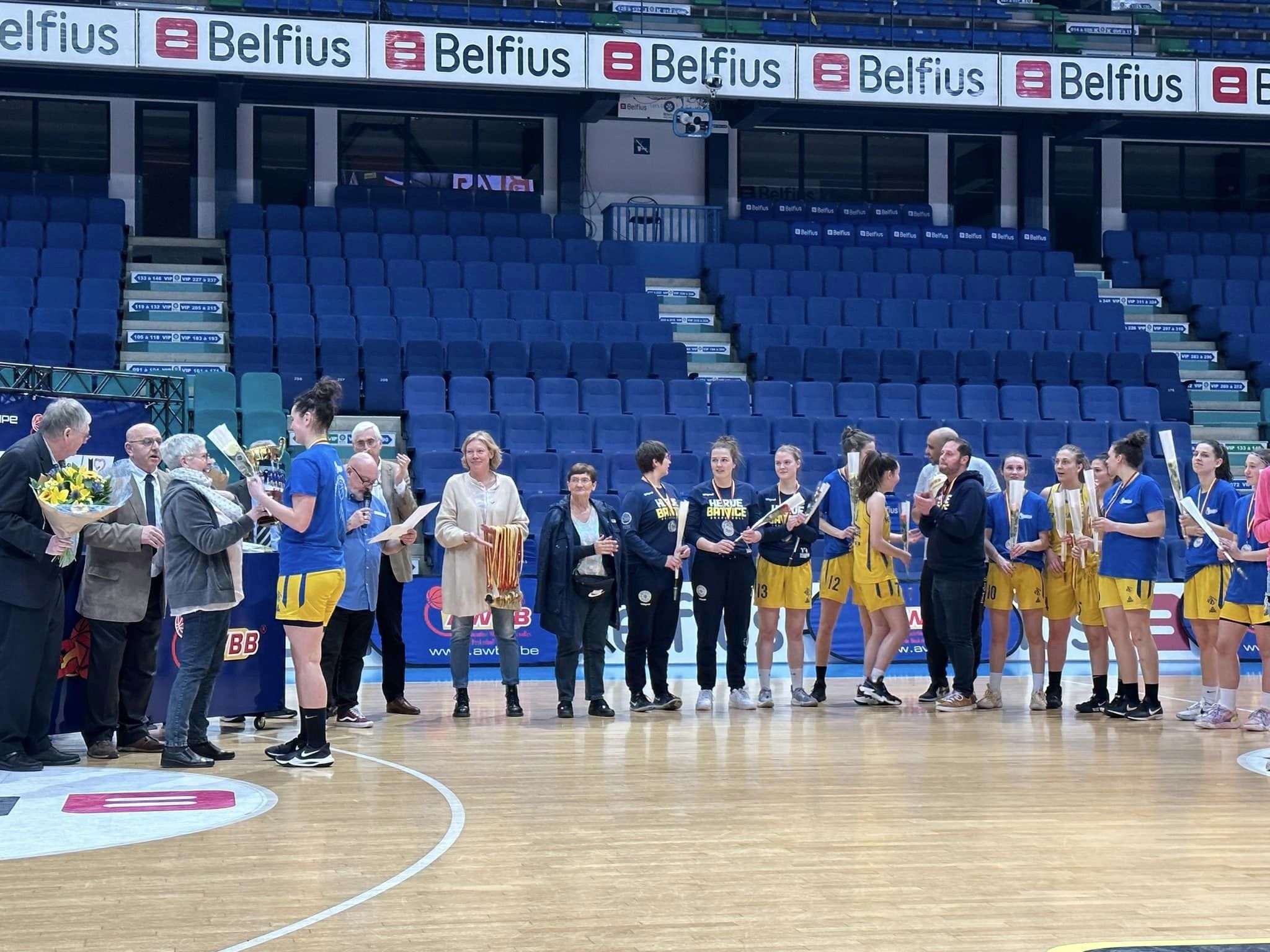 "Nos supporters ont vraiment été incroyables" — Liège&Basketball