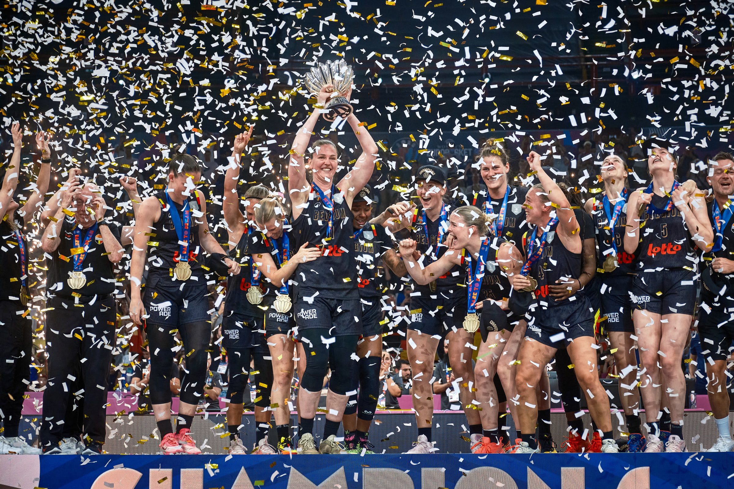 Les Belgian Cats pour toujours dans l'histoire ! — Liège&Basketball